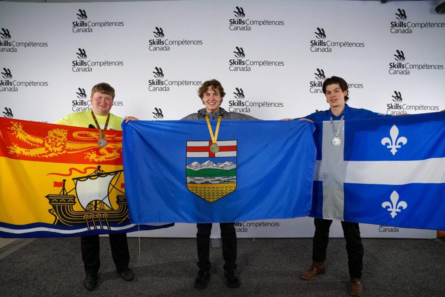 Three Outaouais Students Win Medals at the Canadian Skills Competition